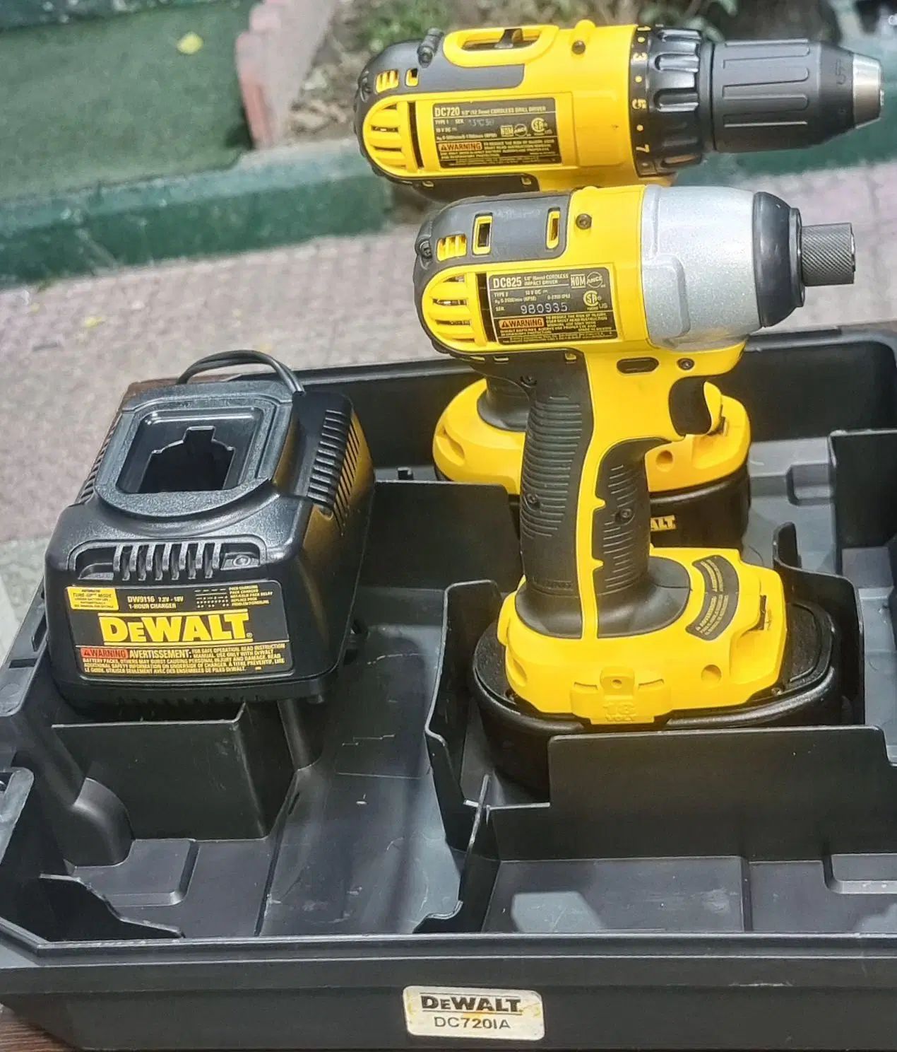 دریل شارژی و دریل پیچ‌گوشتی ضربه‌ای دیوالت 18 ولت در تهران