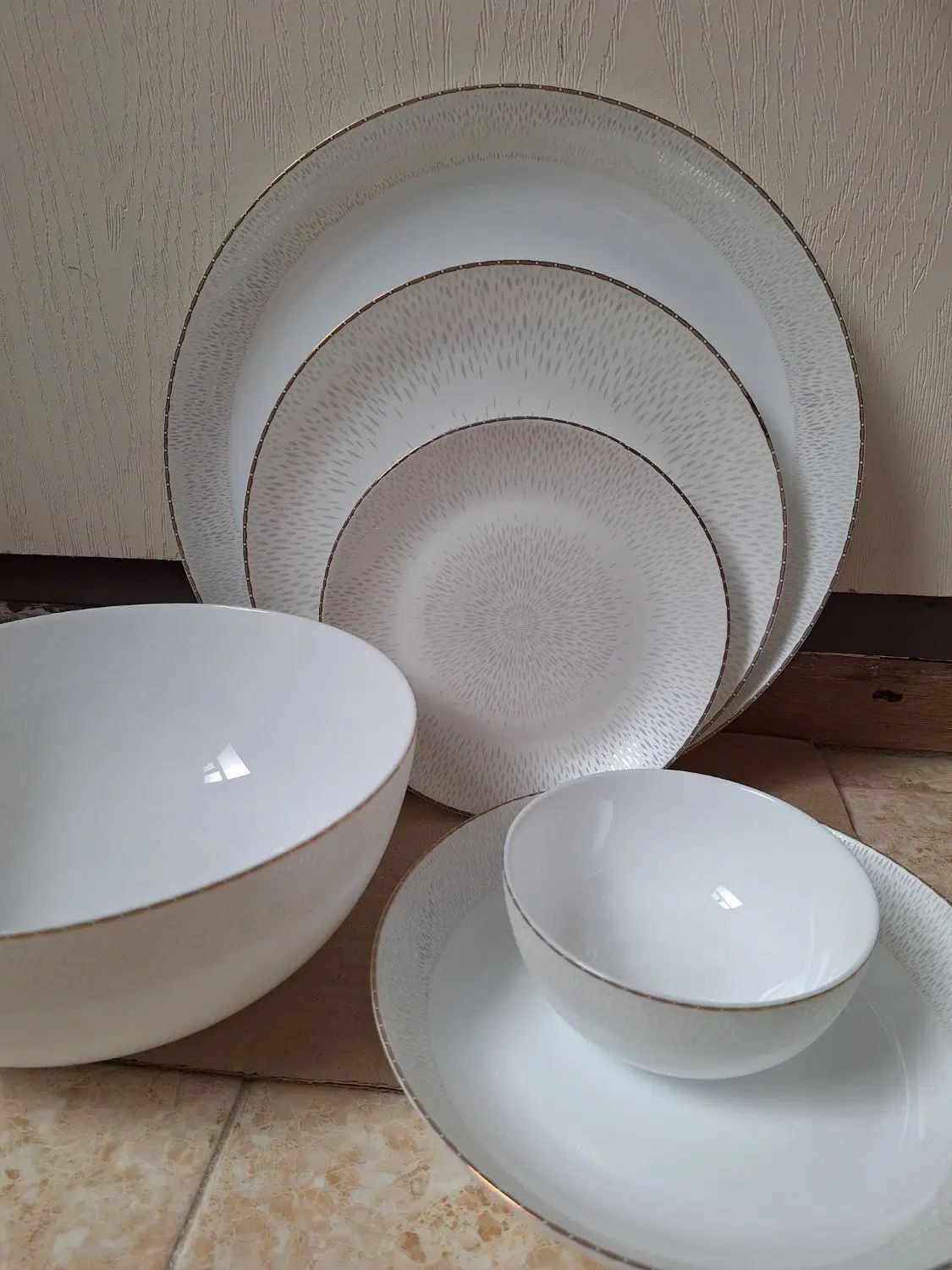 سرویس ۶نفره ارکوپال گلدن اوپال طرح جدید دیوالی در فردیس