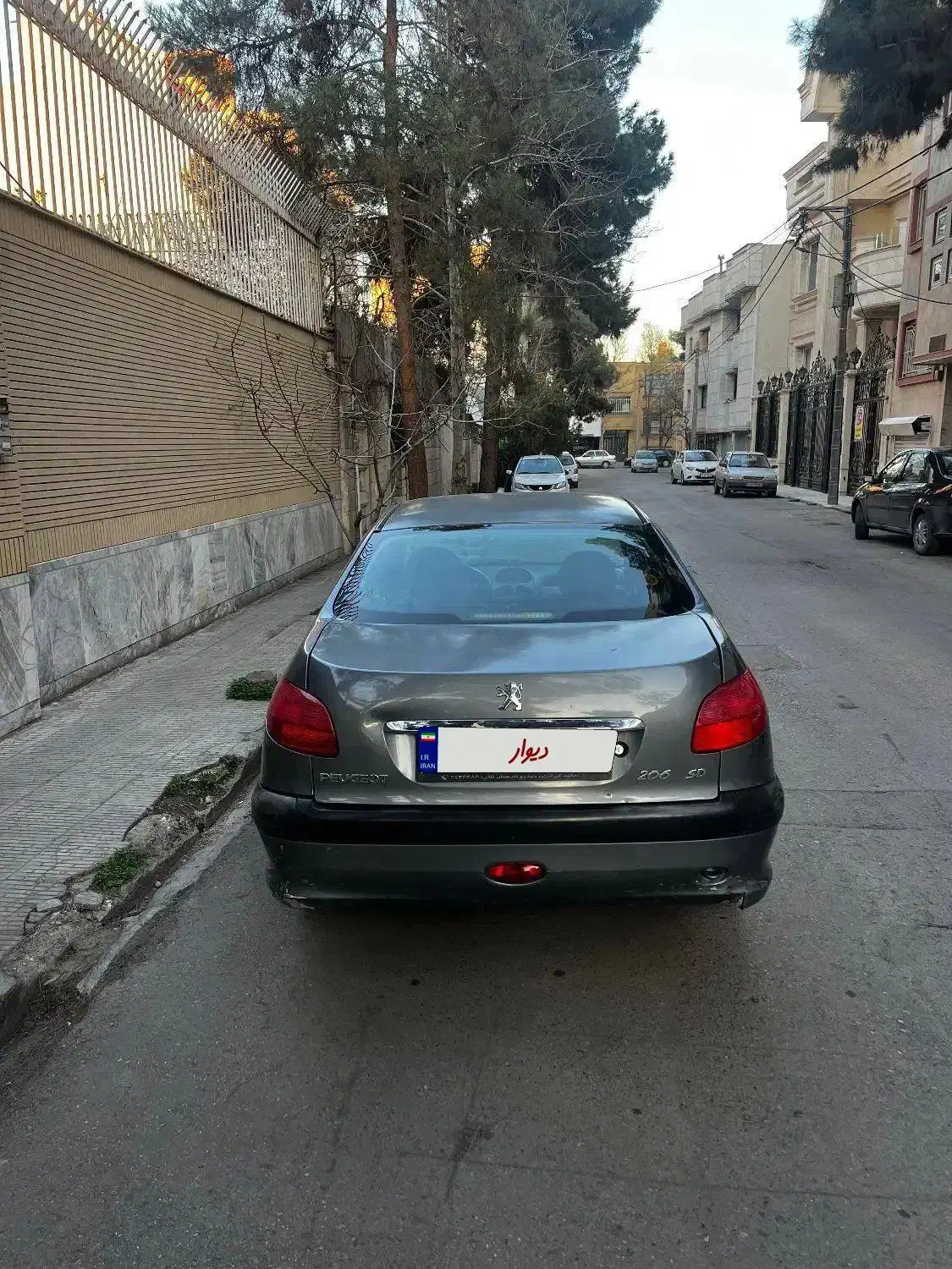 206 sd در مشهد - ۳ آبان ۱۴۰۴