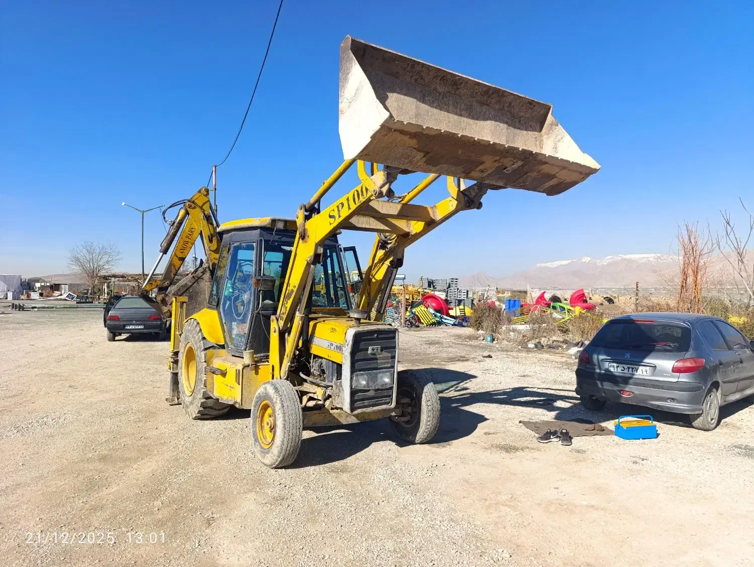 بیل بکهو sp100 در کرمانشاه - ۳۰ آذر ۱۴۰۴