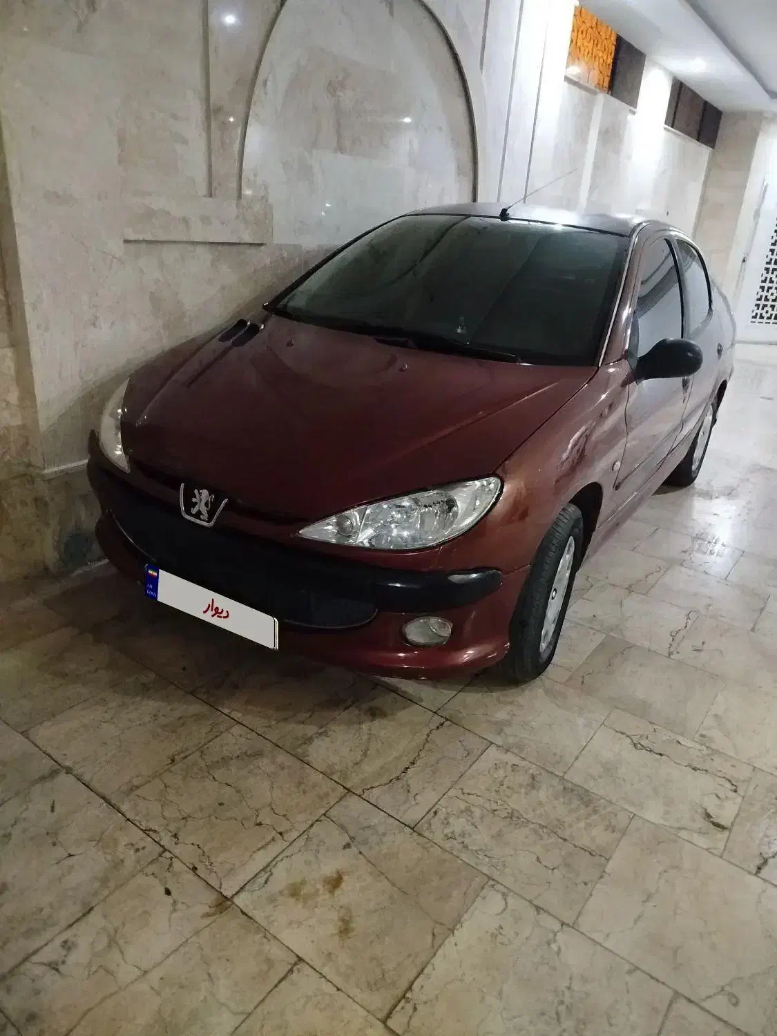 206 SD صندوقدار موتور TU5 در مشهد - ۲۵ آبان ۱۴۰۴