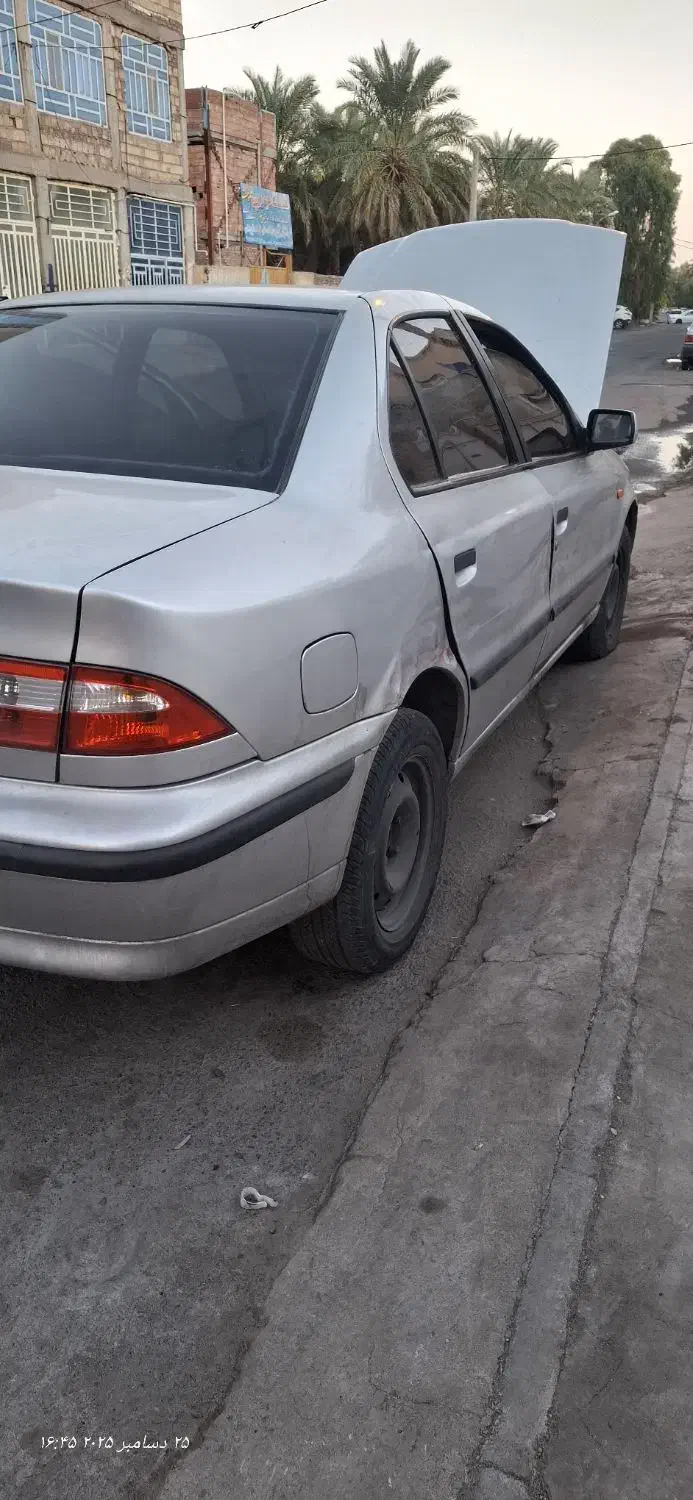 سمند مدل ۸۵ در بم - ۴ دی ۱۴۰۴