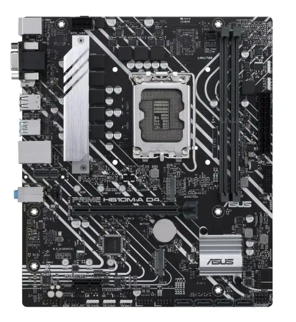 باندل نسل ۱۲ H610 MA + CPU 12100 + RAM در تهران