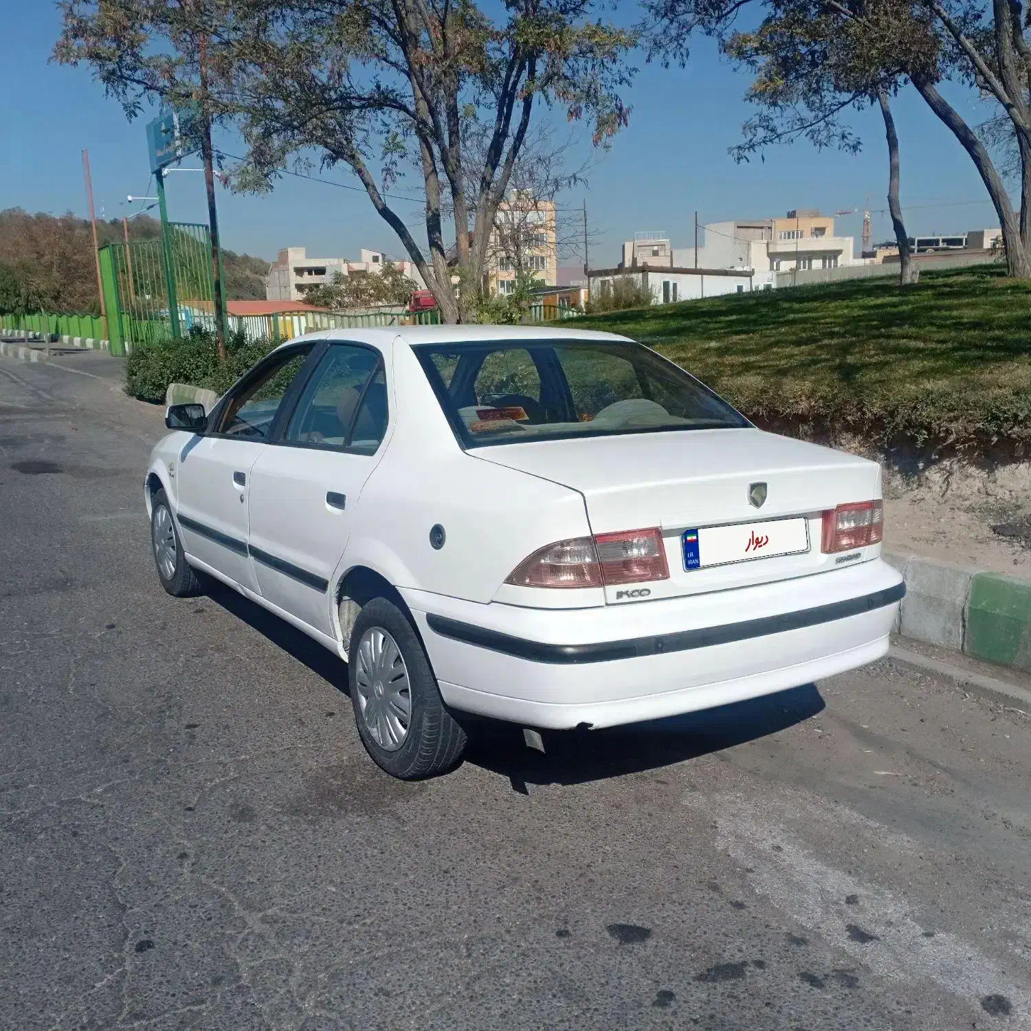 سمند ef7 دوگانه کارخانه،مدل ۱۳۹۱ در تبریز - ۶ آبان ۱۴۰۴