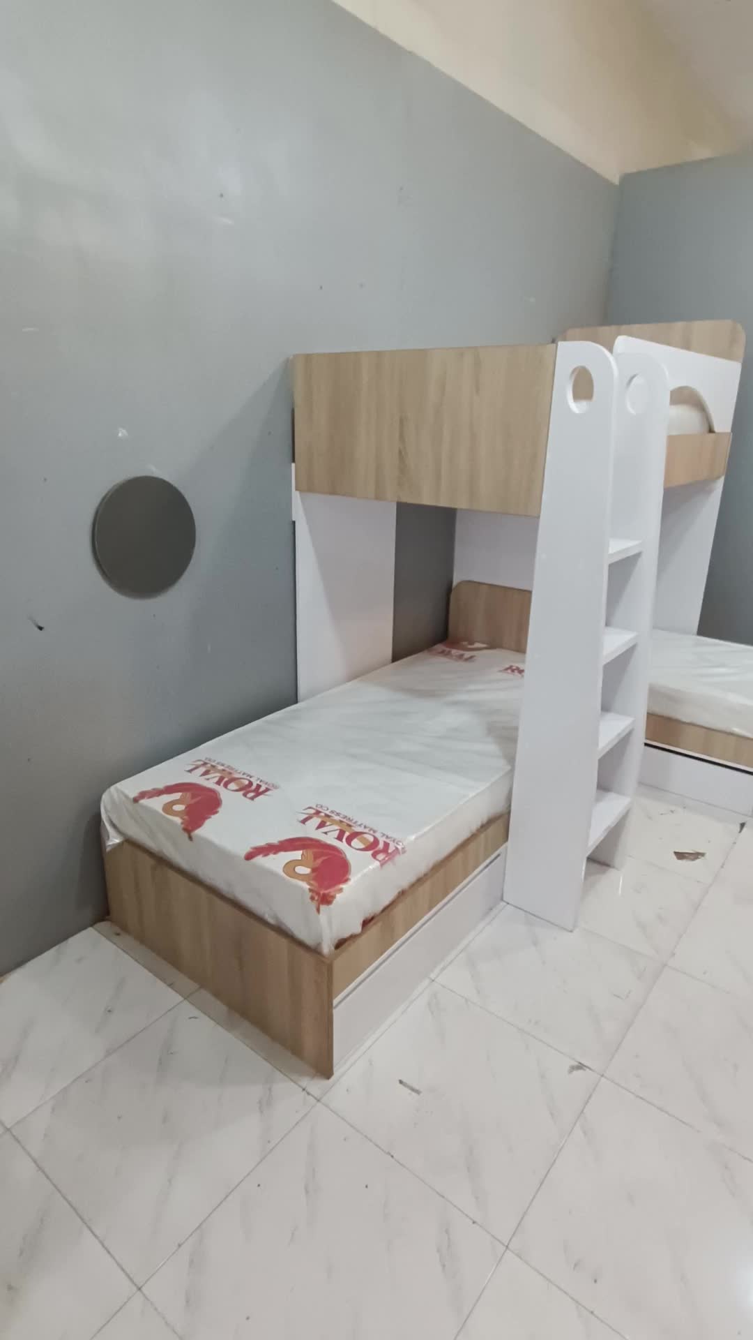 تخت دوطبقه سه تخته مدل D-055 چوبین پلاس در رشت